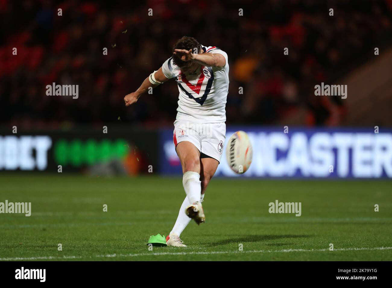 Doncaster, UK. 17th October, 2022. Arthur MOURGUE of France during The ...