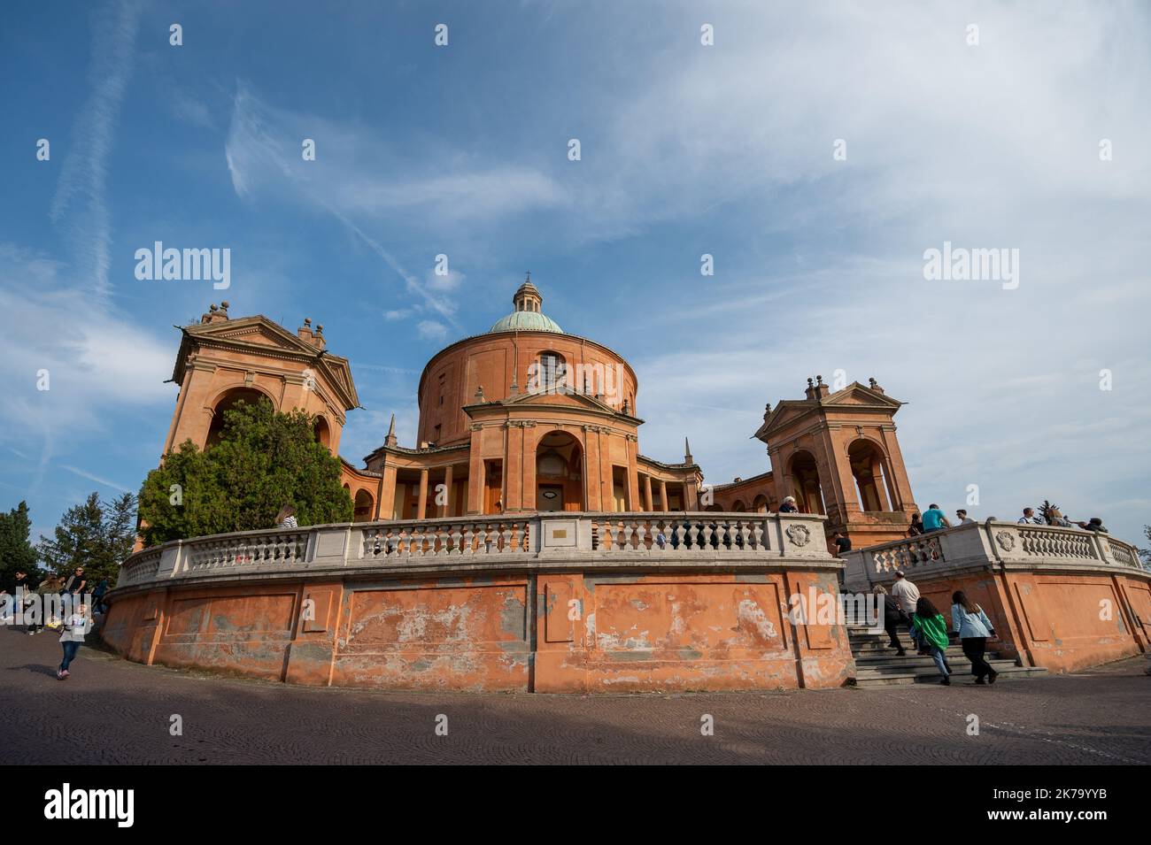 Italy, October 2022 - architectural and artistic views of the sanctuary ...