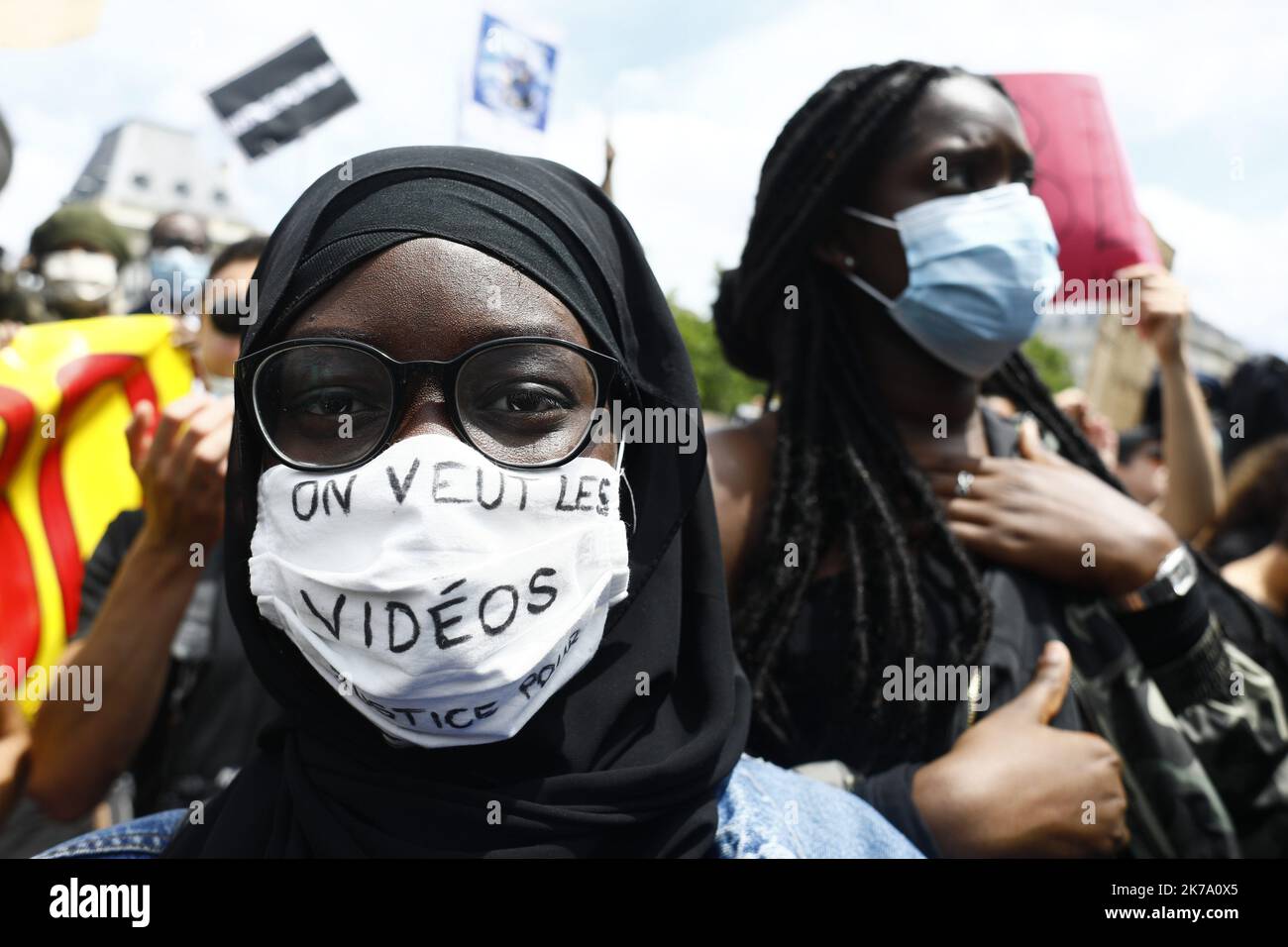 Support rally for Adama Traore and all the victims of police violence ...