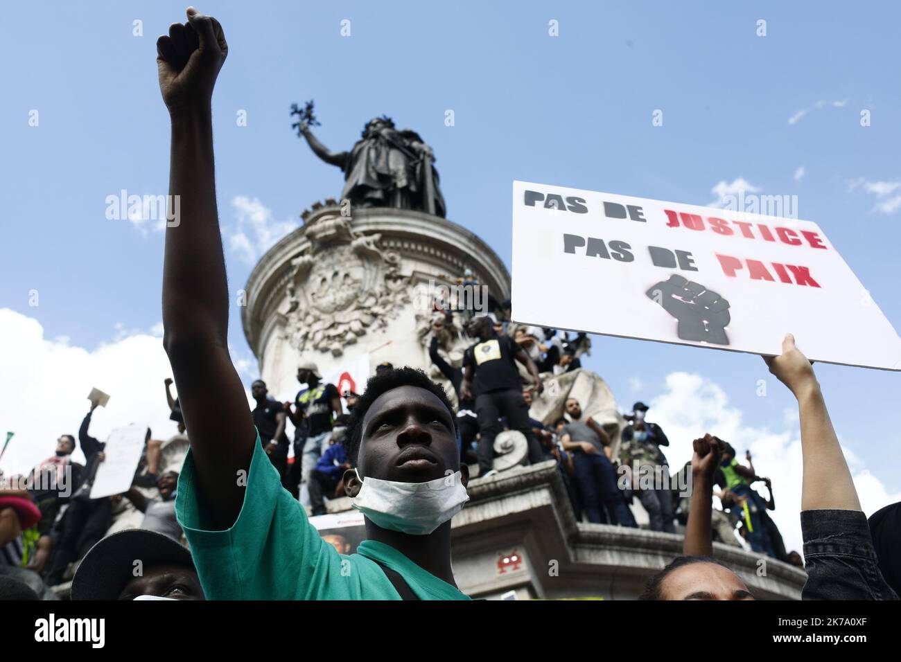 Support rally for Adama Traore and all the victims of police violence ...