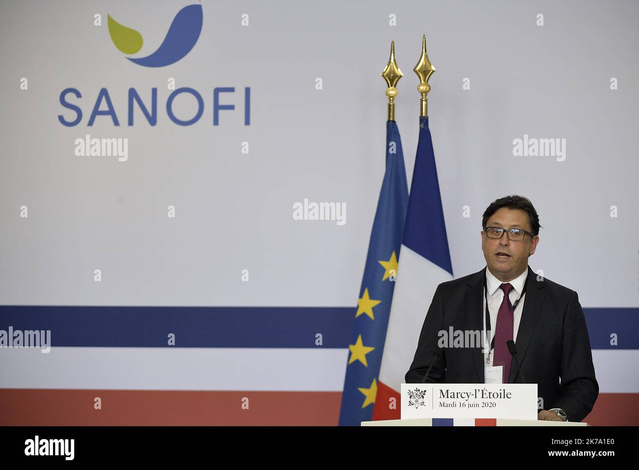 2020/06/16. During a visit to Sanofi in Lyon, Macron announces 610 ...