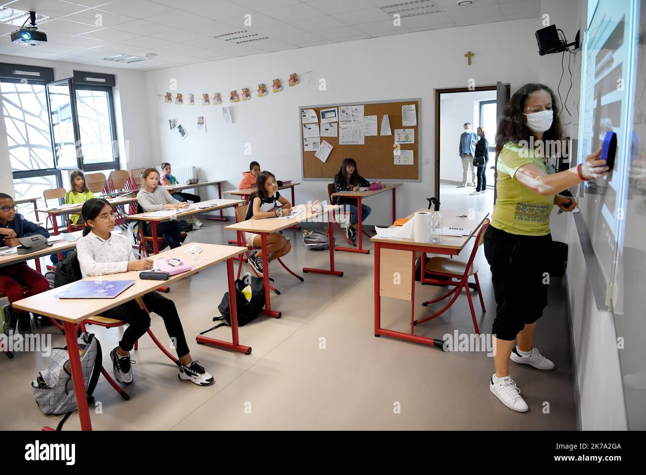 Covid-19, Coronavirus. Reopening of all schools, colleges and high ...