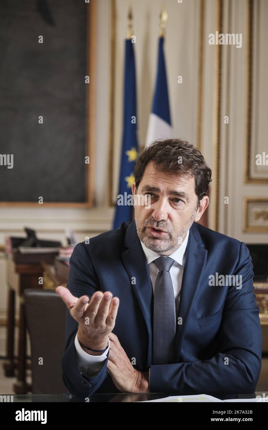 Paris, France, june 20th 2020 - French Interio minister Christophe ...