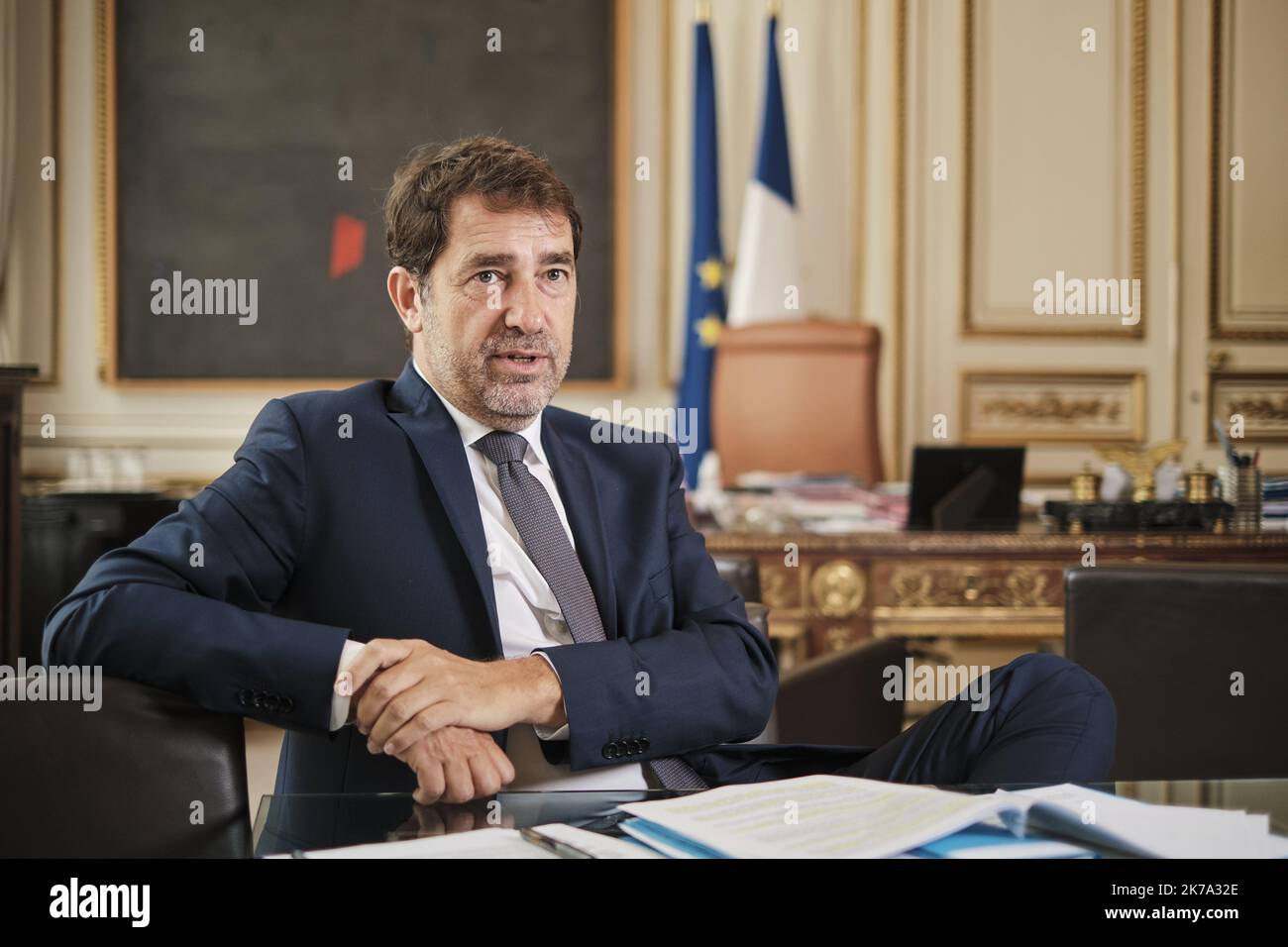 Paris, France, june 20th 2020 - French Interio minister Christophe ...