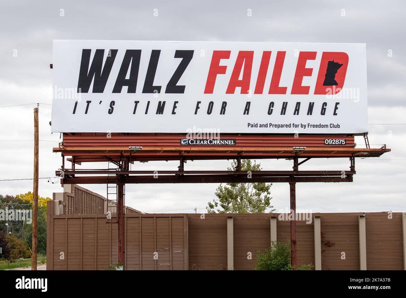 Governor sign hi-res stock photography and images - Alamy