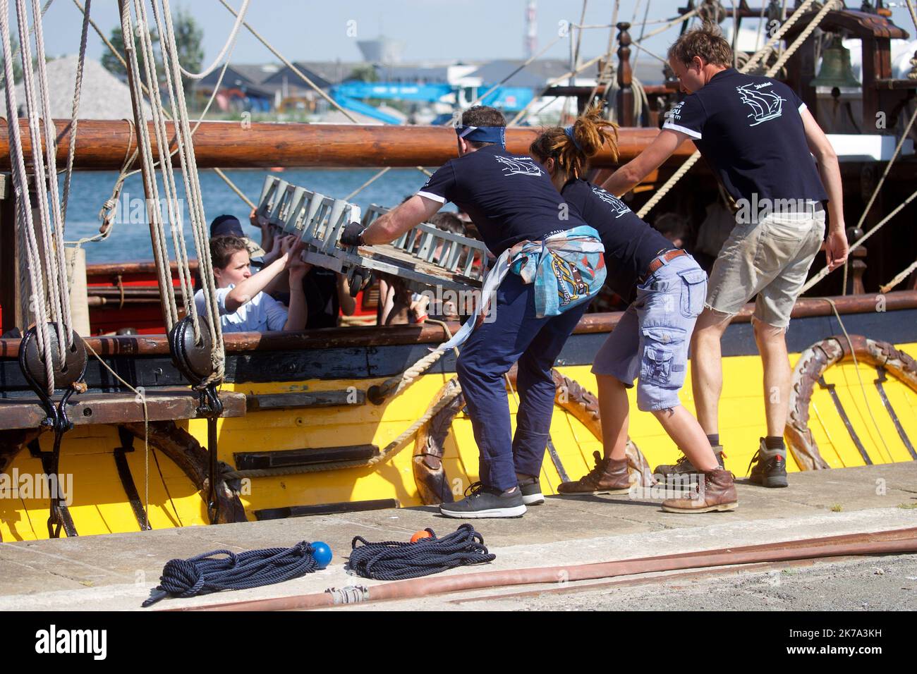'Shtandart' THE Sailing Vessel under the flag of Russia.has arrived in ...