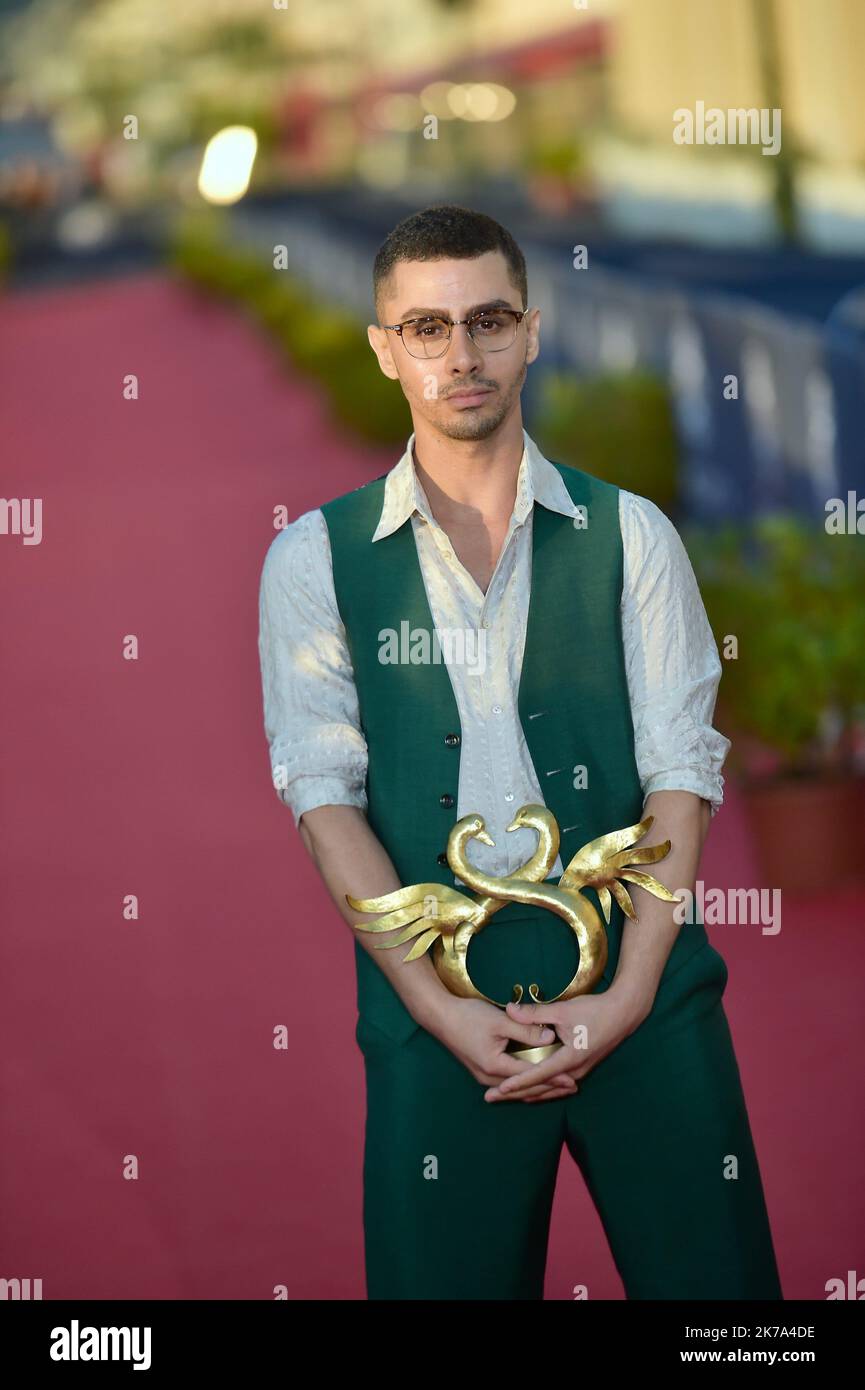 ©FRANCK CASTEL/MAXPPP - Djanis Bouzyani, festival du film romantique ...