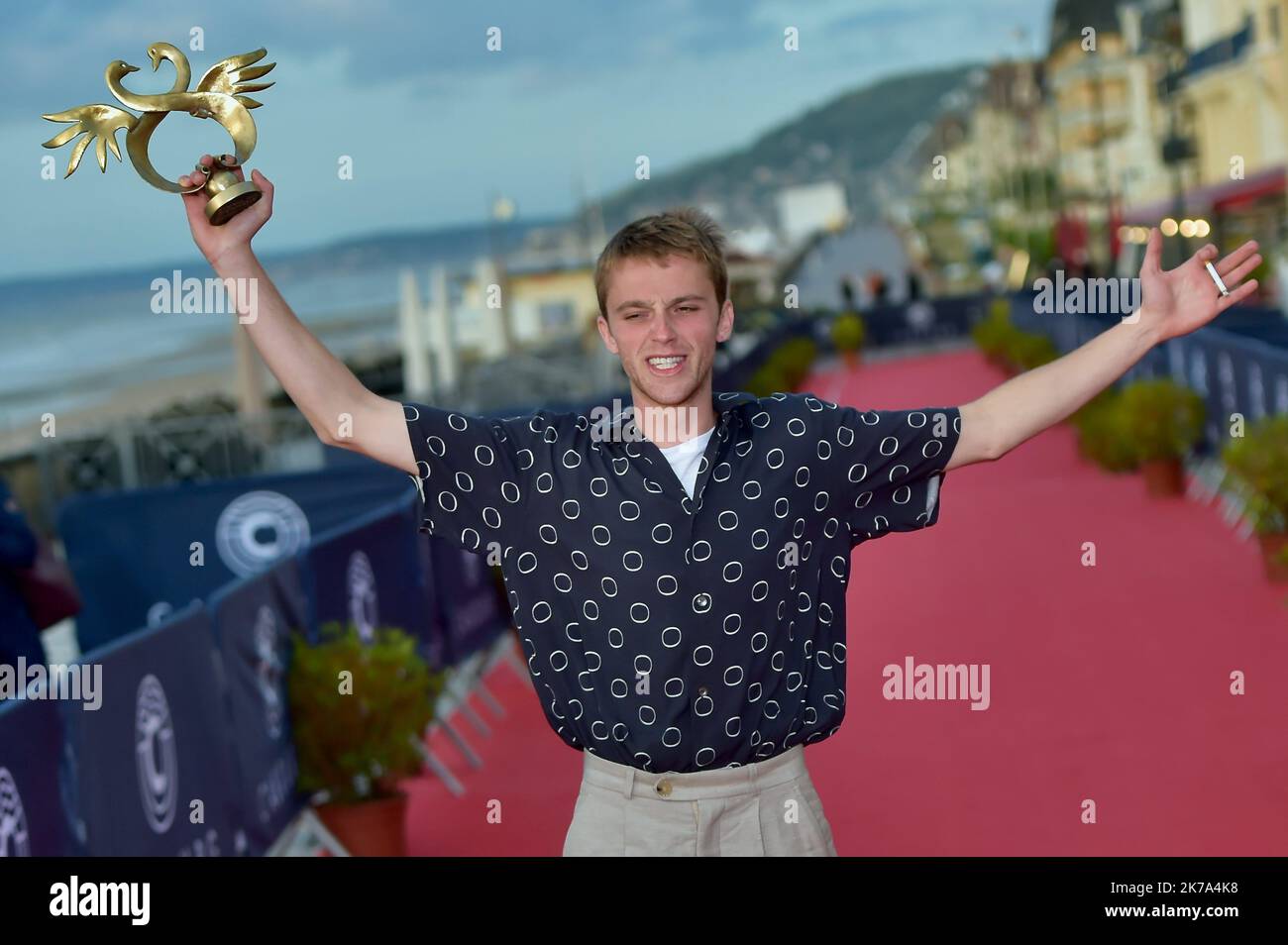 ©FRANCK CASTEL/MAXPPP - Benjamin Voisin , festival du film romantique ...