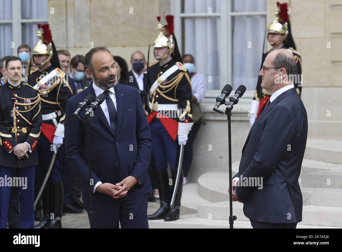 ©Sebastien Muylaert/MAXPPP - Former French Prime Minister Edouard ...