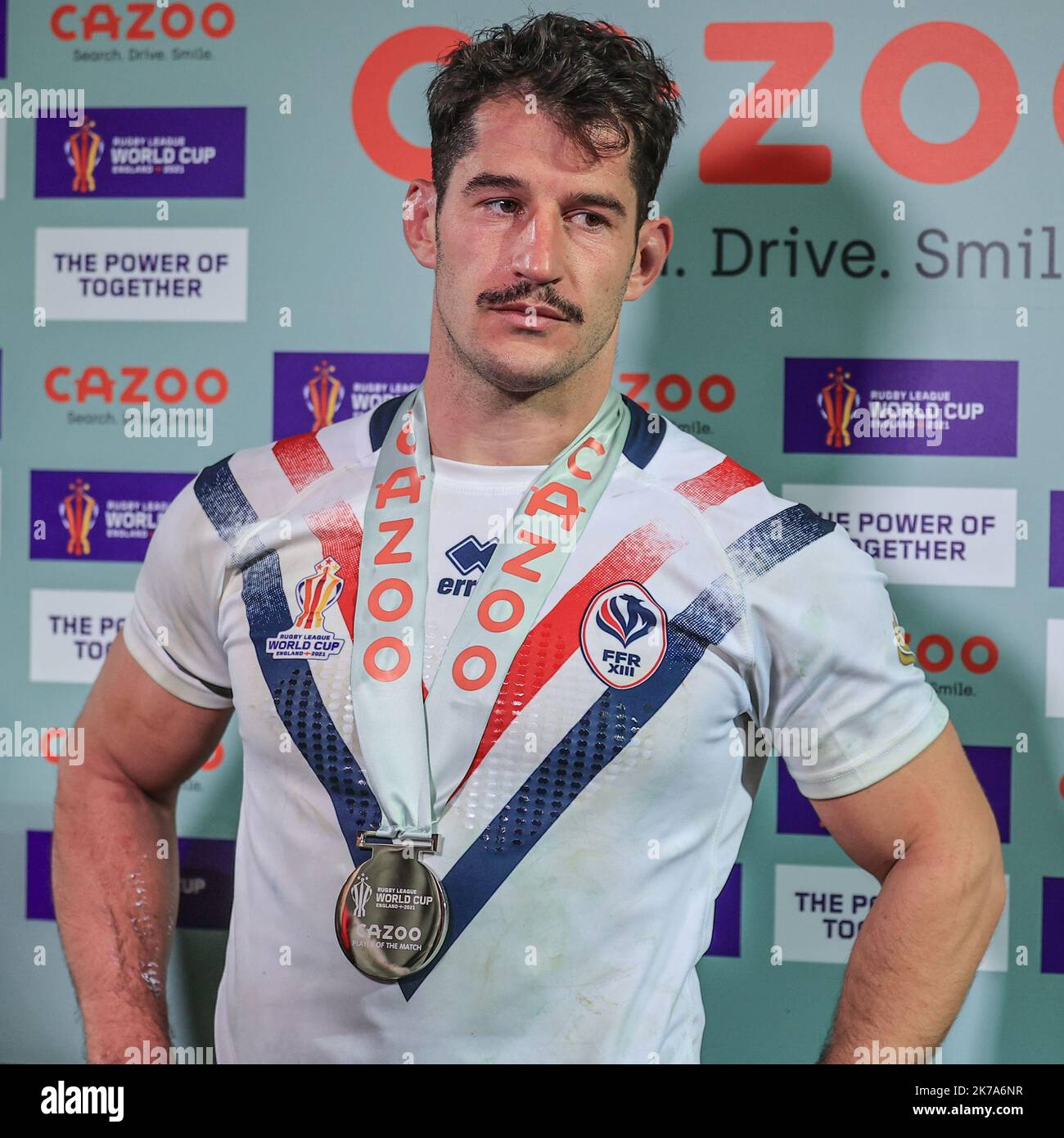 Doncaster, UK. 17th Oct, 2022. Benjamin Garcia of France is the Cazoo ...