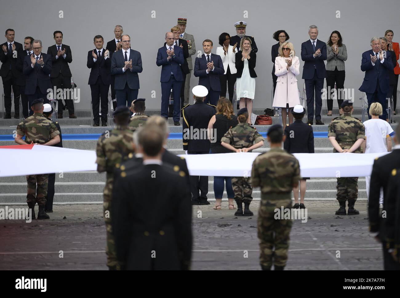 Annual bastille day military ceremony hi-res stock photography and ...