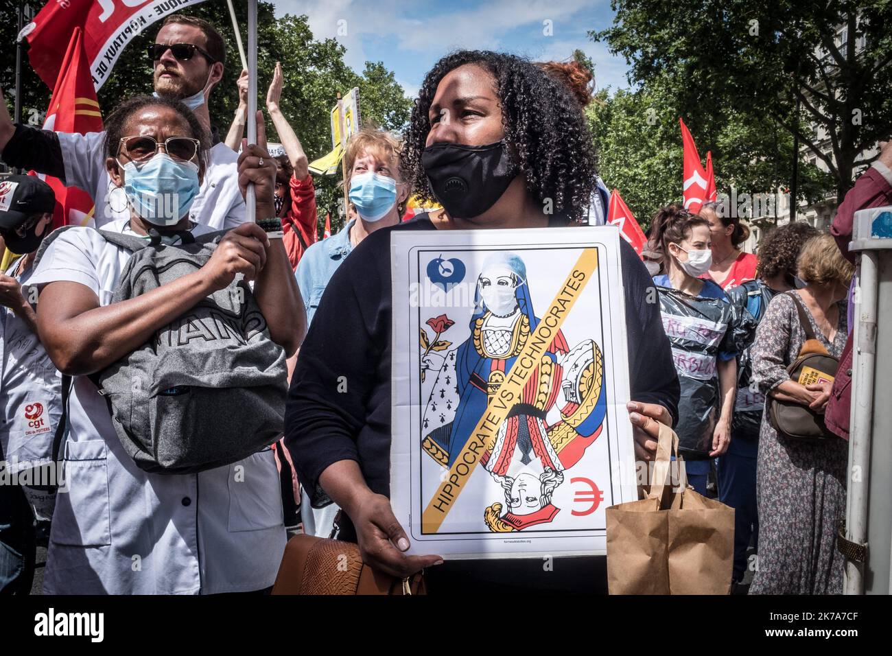 At the call of several trade unions, including the inter-emergency and ...