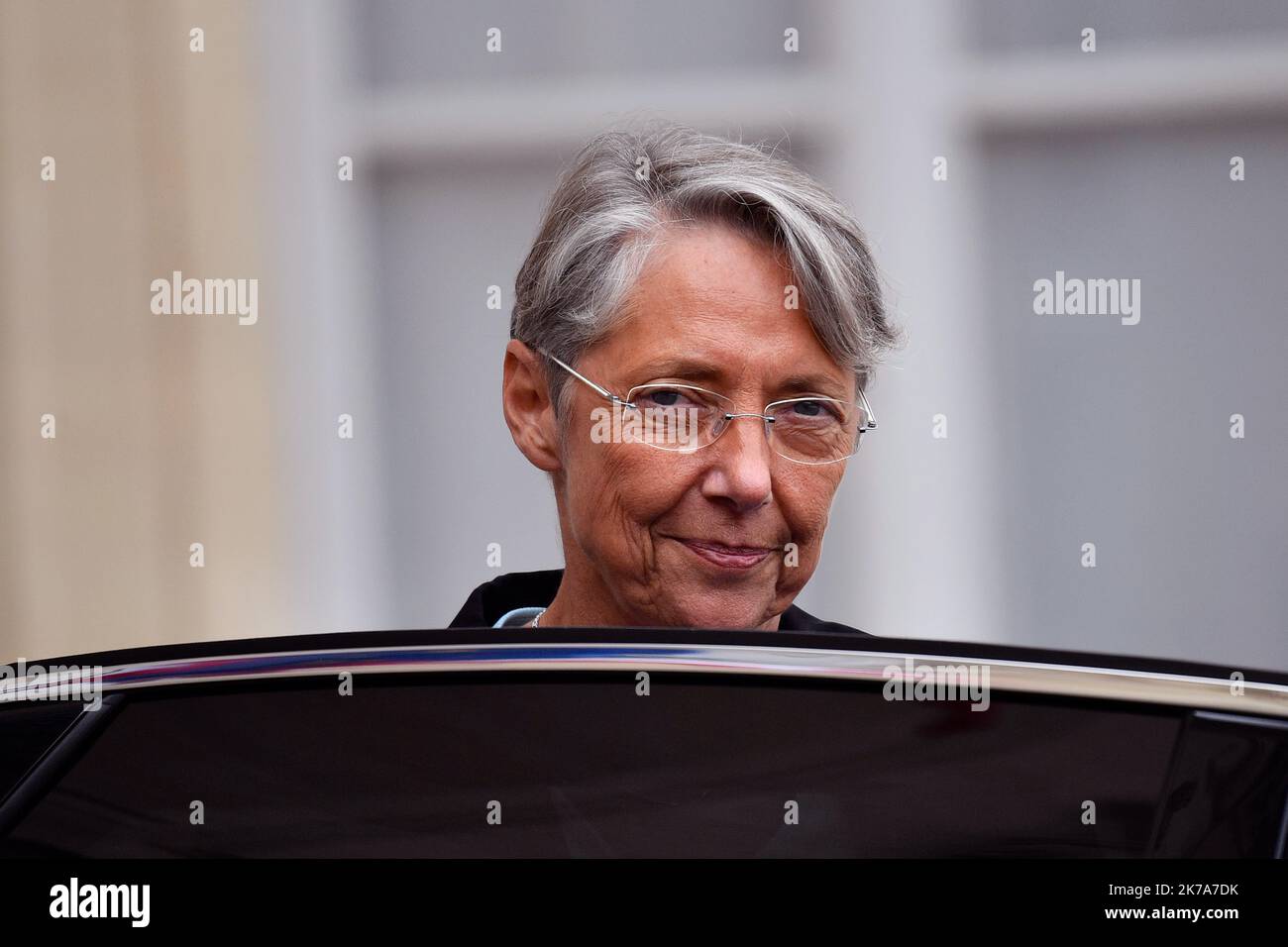 Mrs. Elisabeth Borne, Minister of Labor, Employment and Integration ...