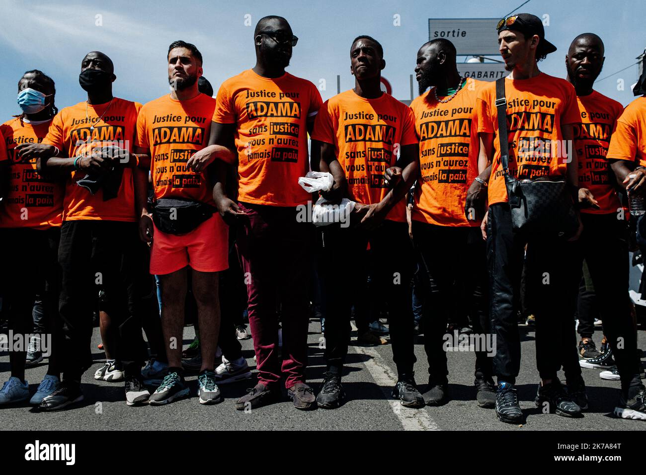 A march took place this Saturday, four years after the death of Adama ...