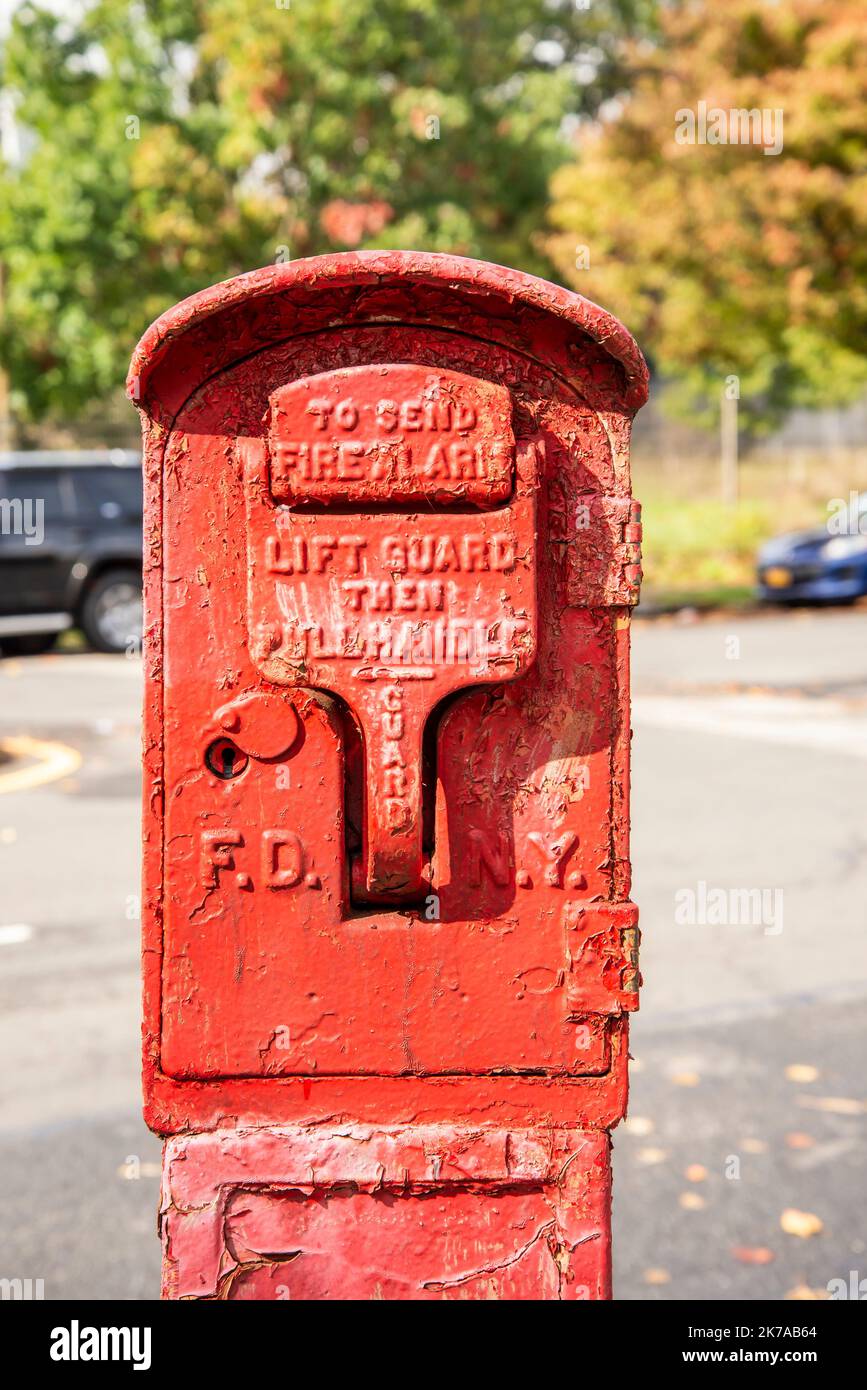 Fire police emergency button hi-res stock photography and images - Alamy