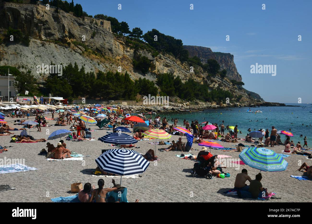 ©PHOTOPQR/LA PROVENCE/GEORGES ROBERT ; Cassis ; 31/07/2020 ...