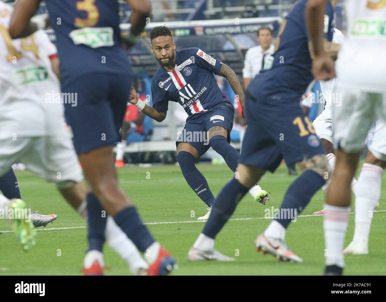 ©PHOTOPQR/LE PARISIEN/Guillaume Georges ; Saint-Denis ; 31/07/2020 ...