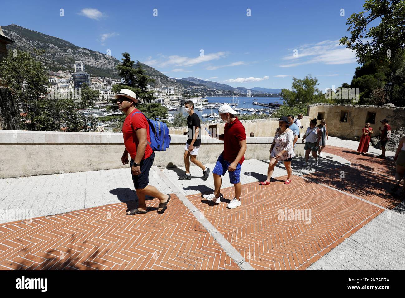 ©PHOTOPQR/NICE MATIN/Dylan Meiffret ; Monaco ; 05/08/2020 ; MONACO, le ...