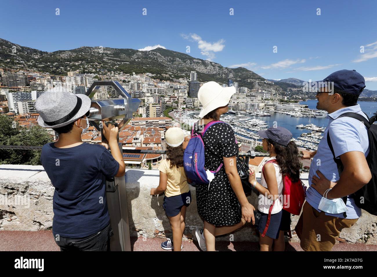 ©PHOTOPQR/NICE MATIN/Dylan Meiffret ; Monaco ; 05/08/2020 ; MONACO, le ...