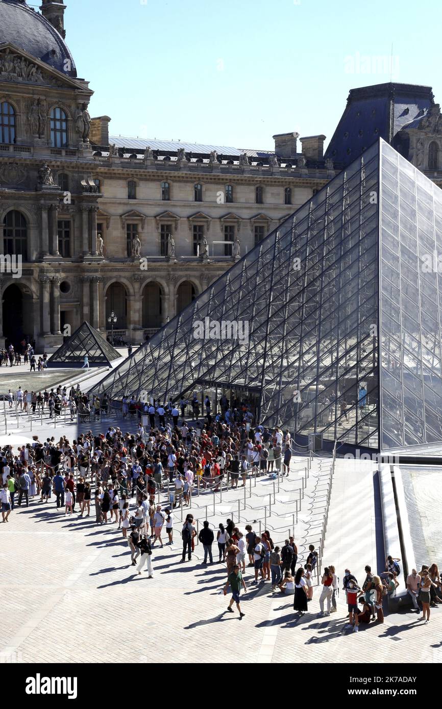 ©PHOTOPQR/LE PARISIEN/Delphine Goldsztejn ; PARIS ; 05/08/2020 ; Musée ...