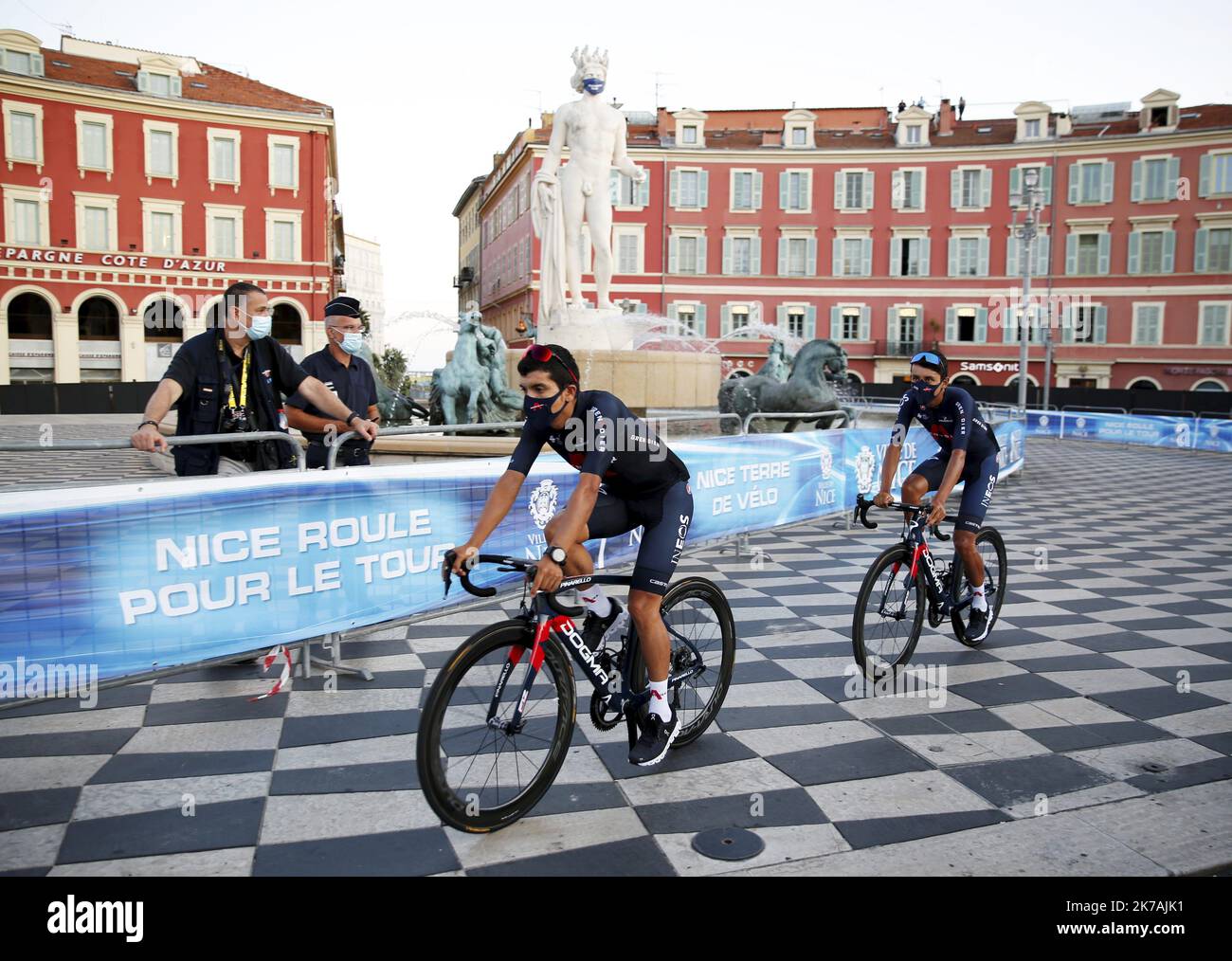 ©PHOTOPQR/NICE MATIN/Dylan Meiffret ; Nice ; 27/08/2020 ; NICE, le 27 ...