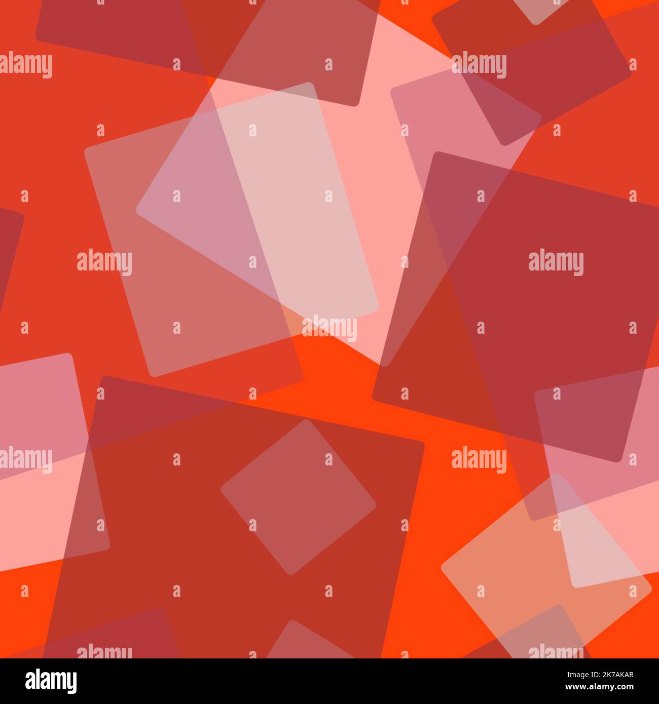 Abstract seamless pattern of randomly arranged overlapping transparent rectangles,squares of ...