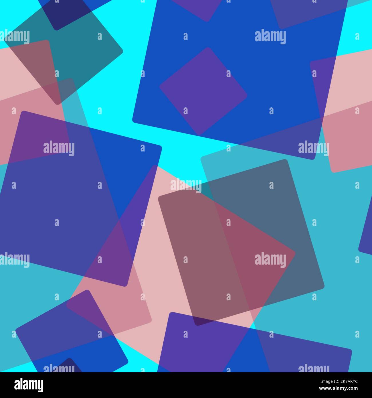 Abstract seamless pattern of randomly arranged overlapping transparent ...