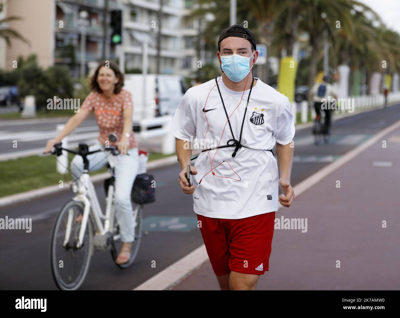 ©PHOTOPQR/NICE MATIN/Dylan Meiffret ; Nice ; 02/09/2020 ; le port du ...