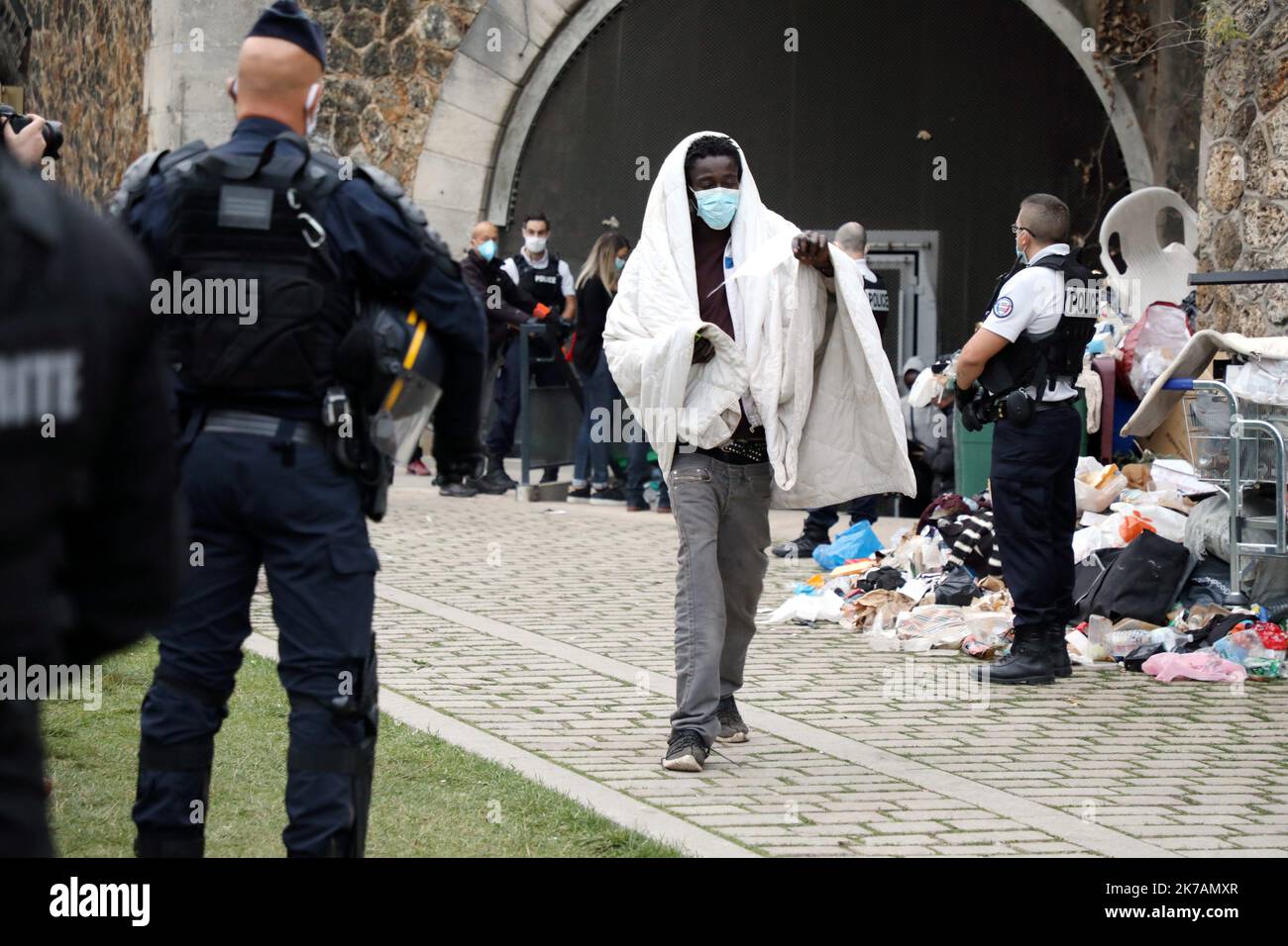 ©PHOTOPQR/LE PARISIEN/Jean-Baptiste Quentin ; Paris ; 03/09/2020 ; Rue ...