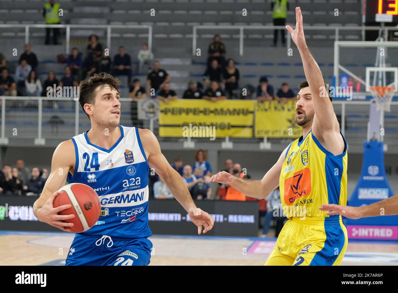 Brixia, Italy. 16th October 2022. Italian A1 Basketball Championship ...