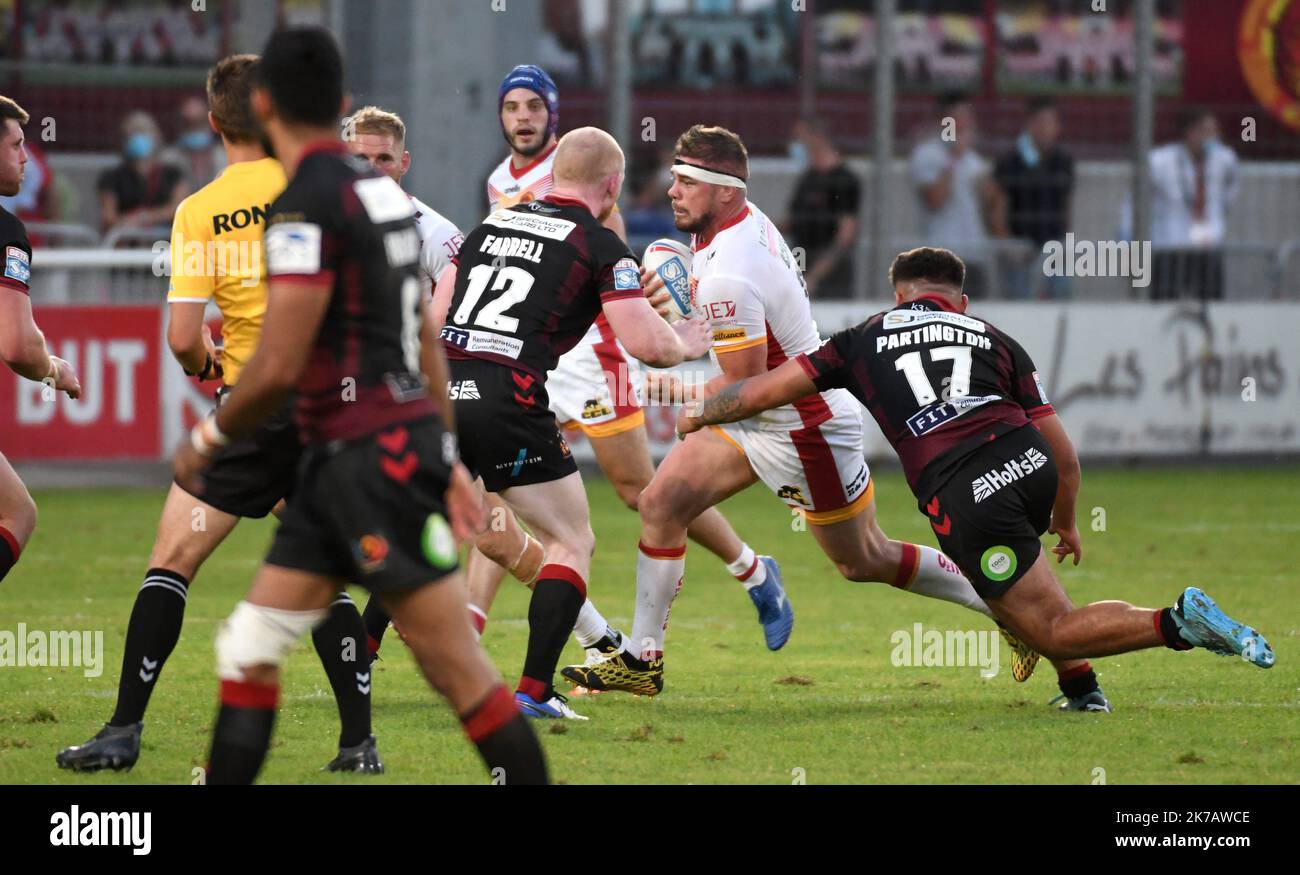 CATALANS DRAGONS VS WIGAN WARRIORS / STADE GILBERT BRUTUS DE PERPIGNAN ...