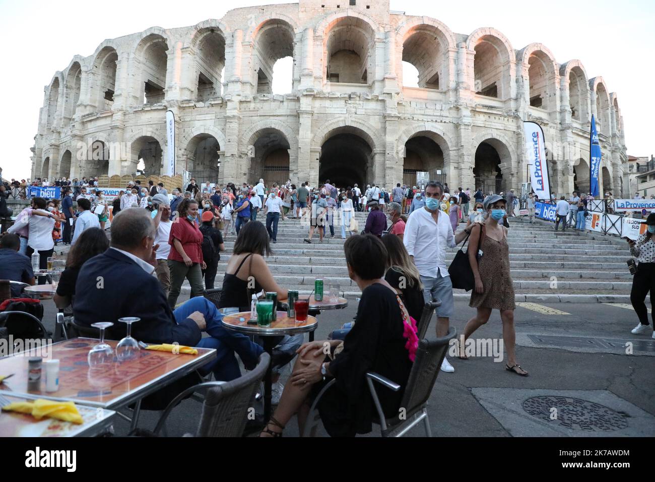 Les arenes in arles hi-res stock photography and images - Alamy