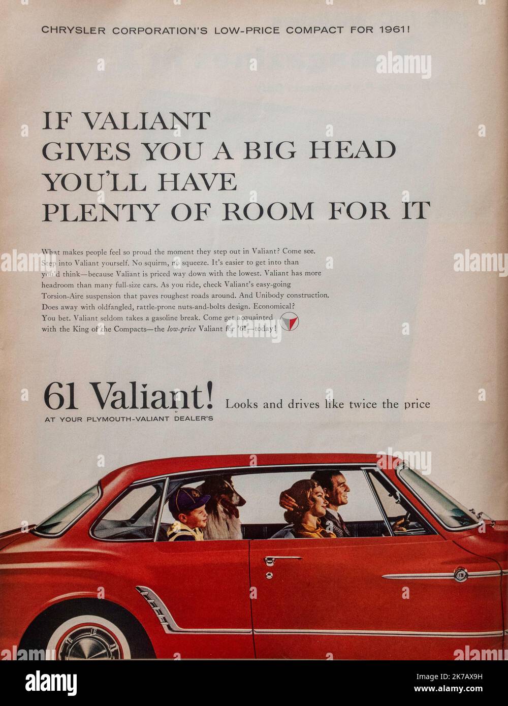 Vintage 27 January 1961 "Life" Magazine Advert, USA Stock Photo - Alamy