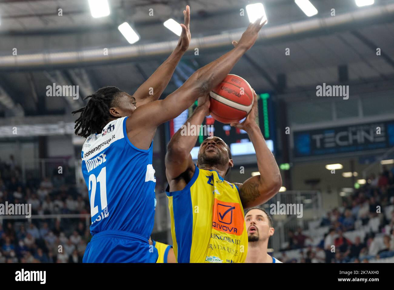 Brixia, Italy. 16th October 2022. Italian A1 Basketball Championship ...