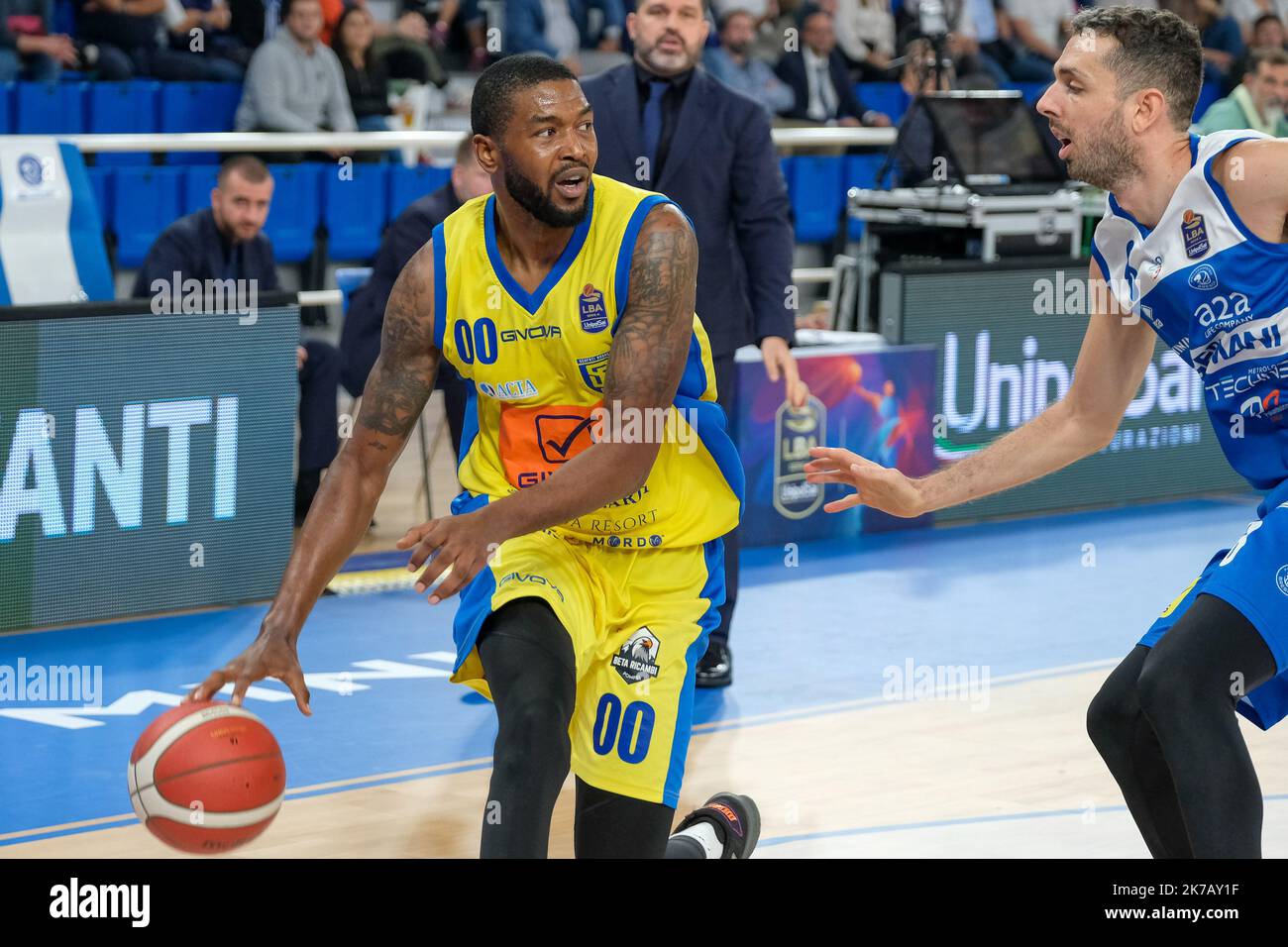 Brixia, Italy. 16th October 2022. Italian A1 Basketball Championship ...