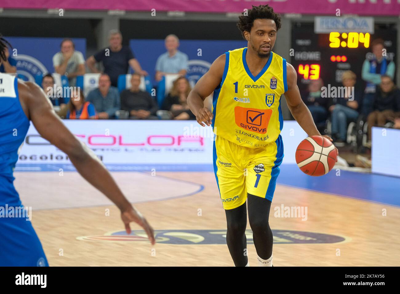 Brixia, Italy. 16th October 2022. Italian A1 Basketball Championship ...