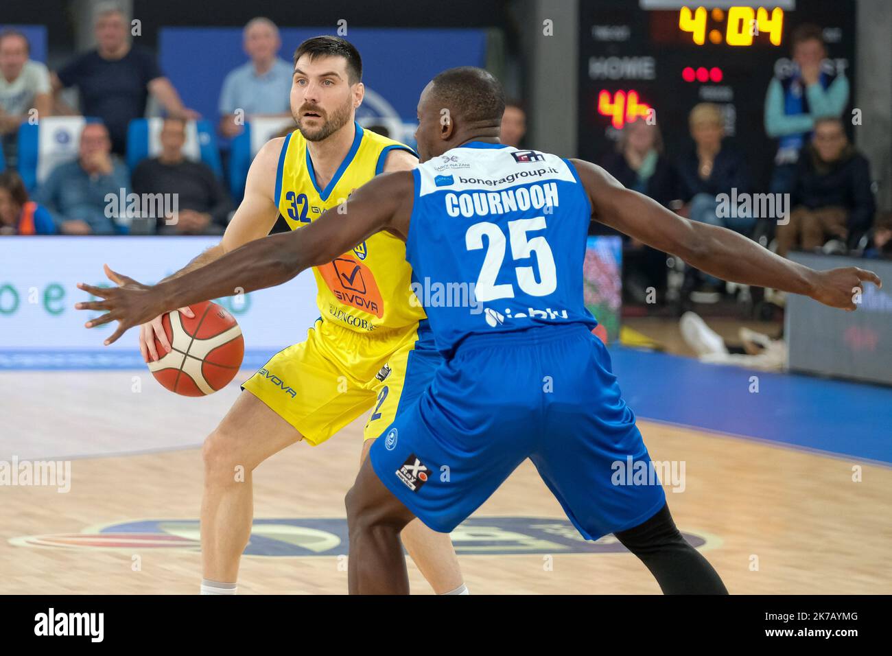 Brixia, Italy. 16th October 2022. Italian A1 Basketball Championship ...