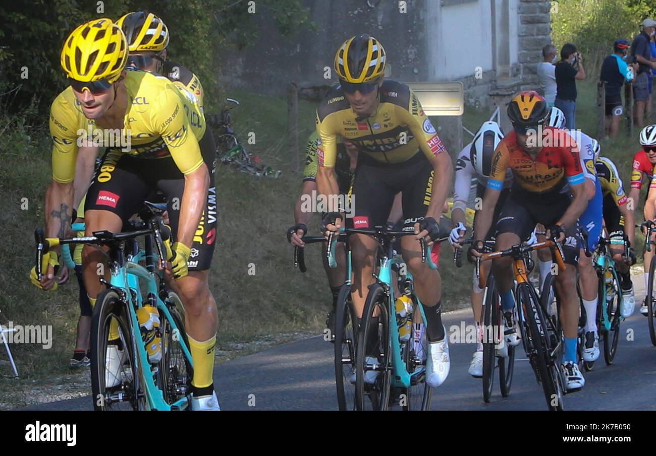 ©Laurent Lairys/MAXPPP - Primoz Roglic of Team Jumbo - Vista during the ...