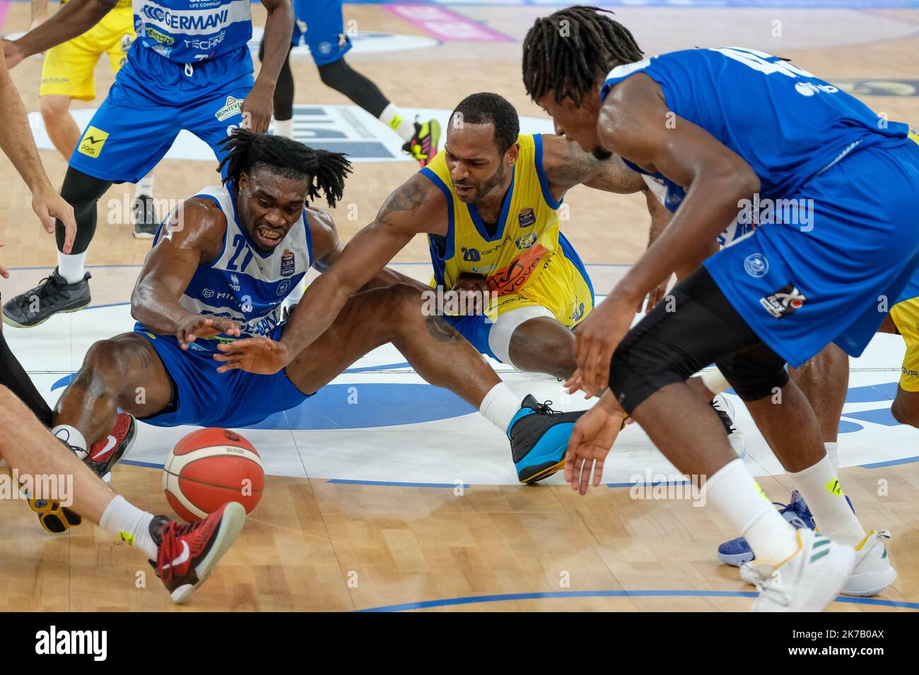 Brixia, Italy. 16th October 2022. Italian A1 Basketball Championship ...