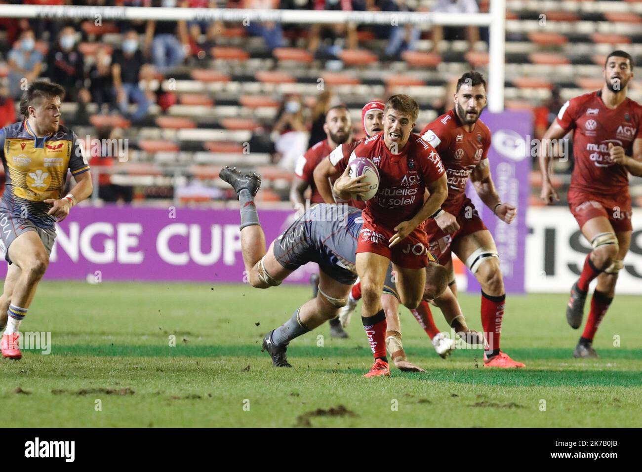 PHOTOPQR/NICE MATIN/Dominique Leriche:MAXPPP Toulon; 09/19/2020; Rugby ...