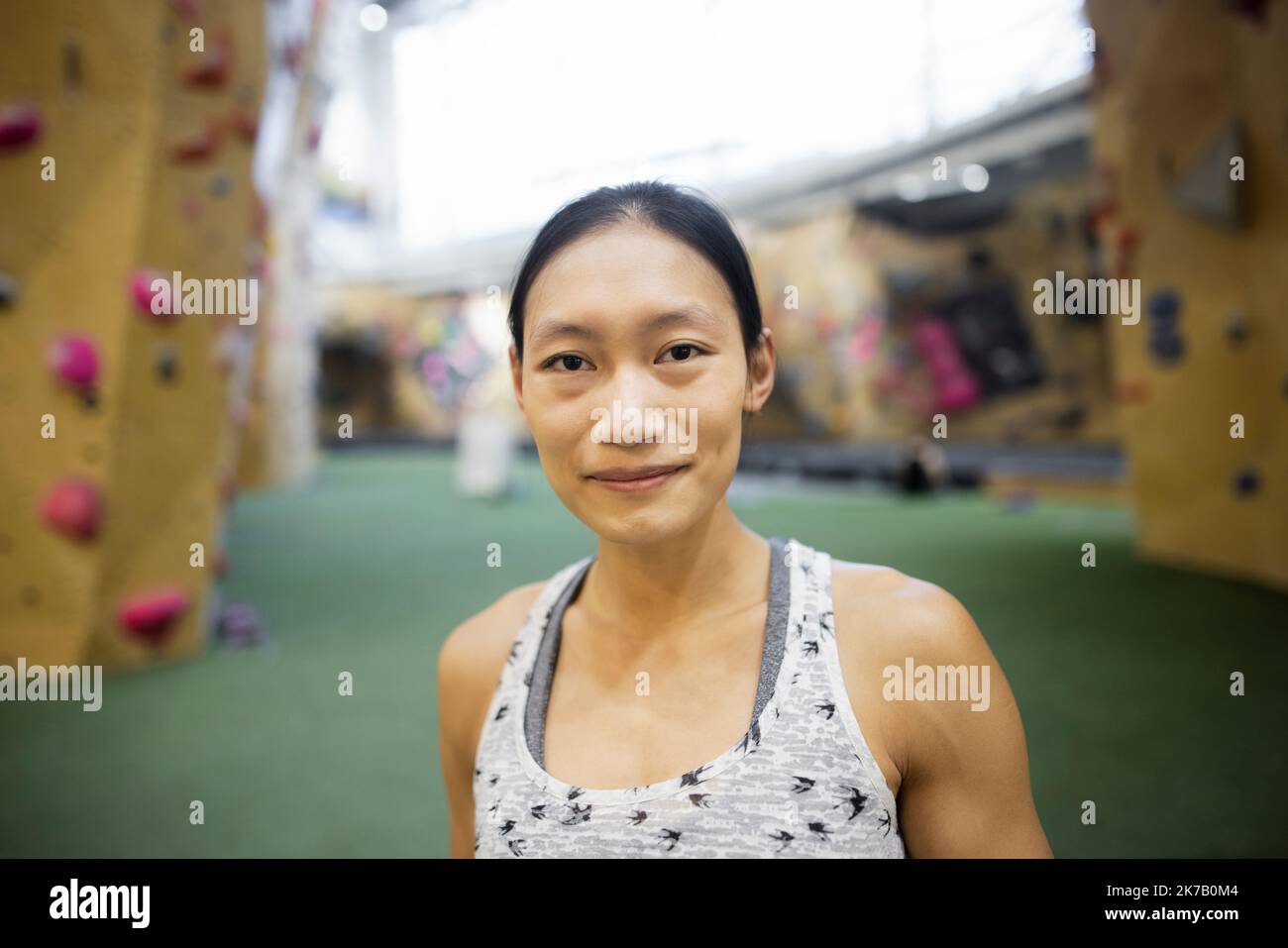 Female climber portrait hi-res stock photography and images - Alamy
