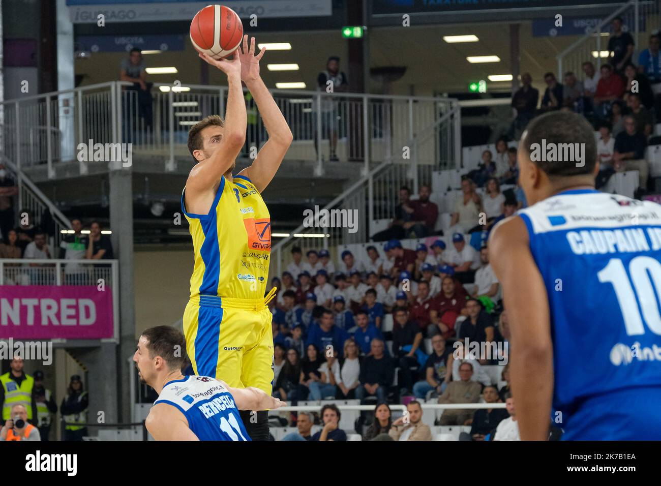 Brixia, Italy. 16th October 2022. Italian A1 Basketball Championship ...