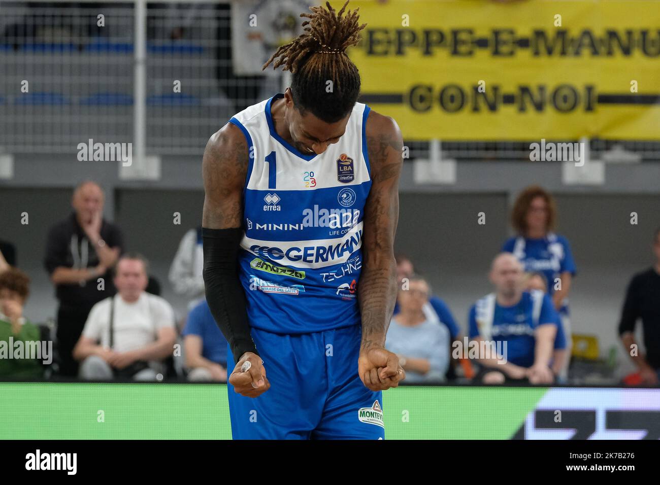 Brixia, Italy. 16th October 2022. Italian A1 Basketball Championship ...