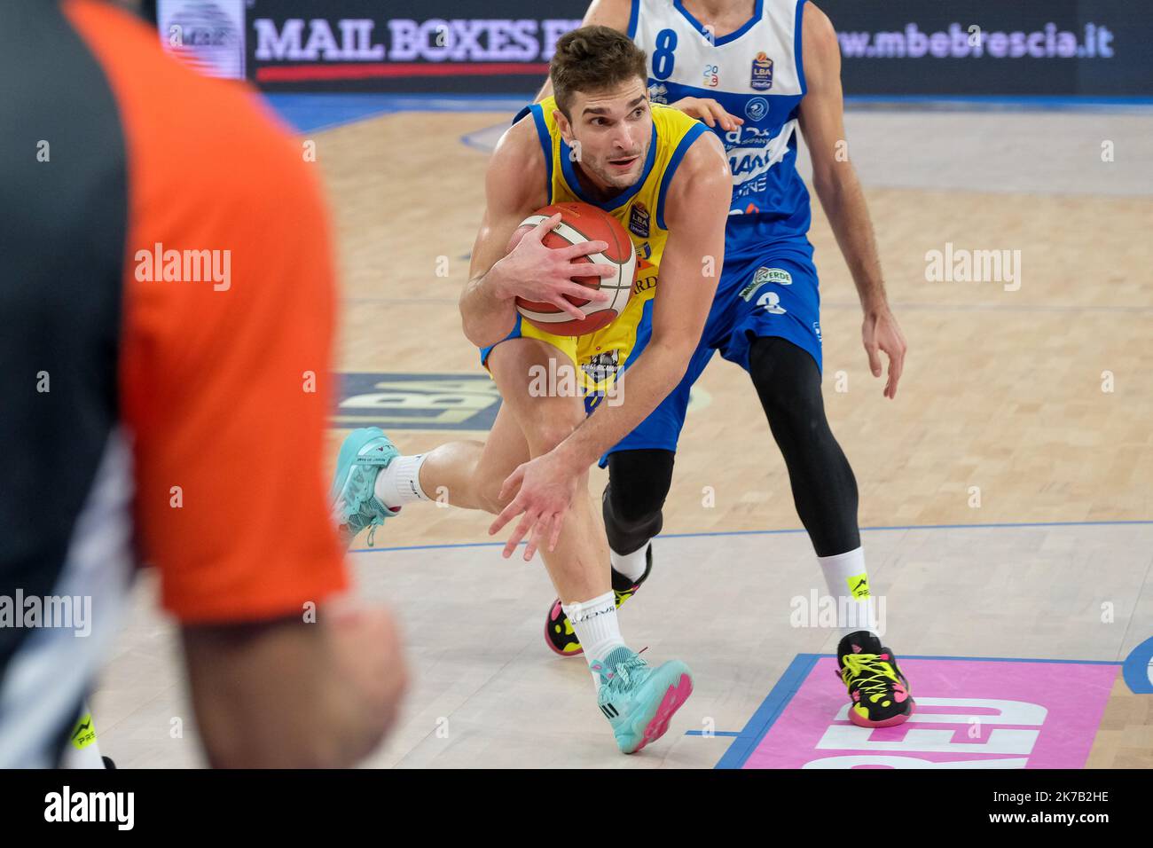 Brixia, Italy. 16th October 2022. Italian A1 Basketball Championship ...