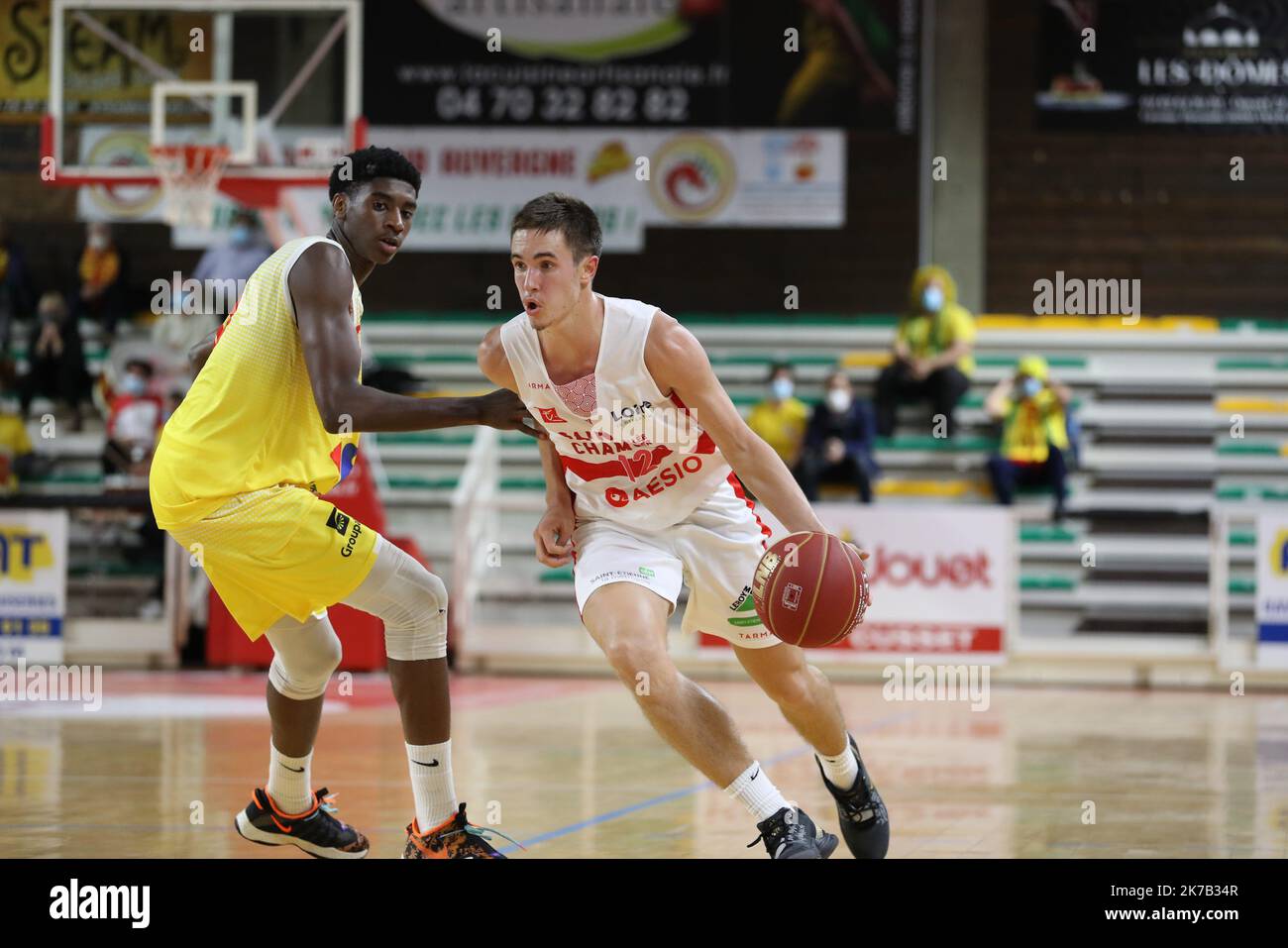 Thierry Larret / Maxppp. Basket Pro B Leaders Cup . JA Vichy Clermont ...