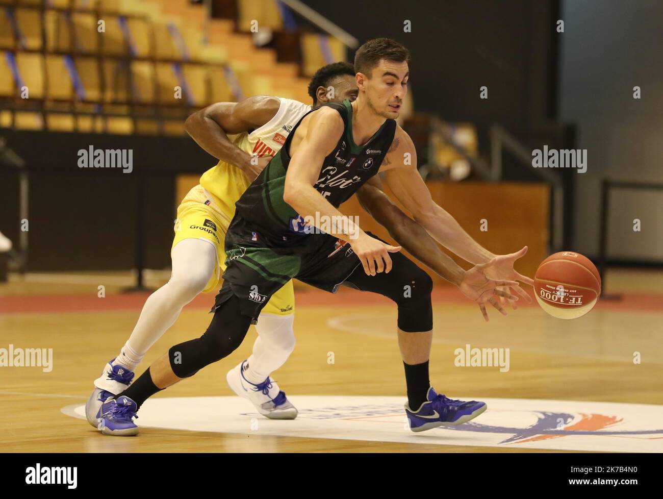 Thierry Larret / Maxppp. Basket Pro B Leaders Cup . JA Vichy Clermont ...