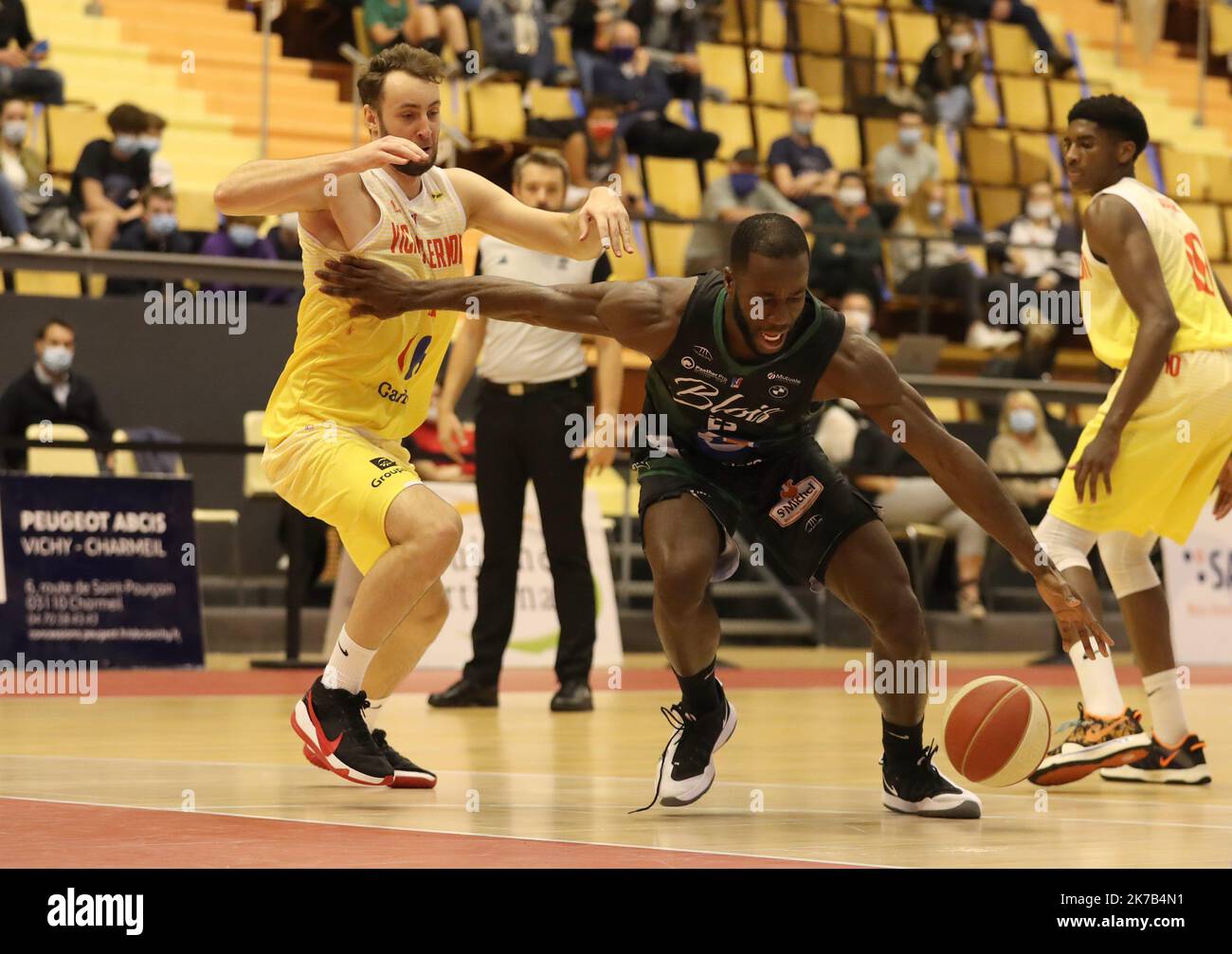 Thierry Larret / Maxppp. Basket Pro B Leaders Cup . JA Vichy Clermont ...