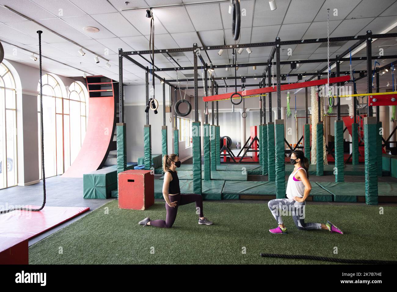 Woman face gym 50 hi-res stock photography and images - Alamy