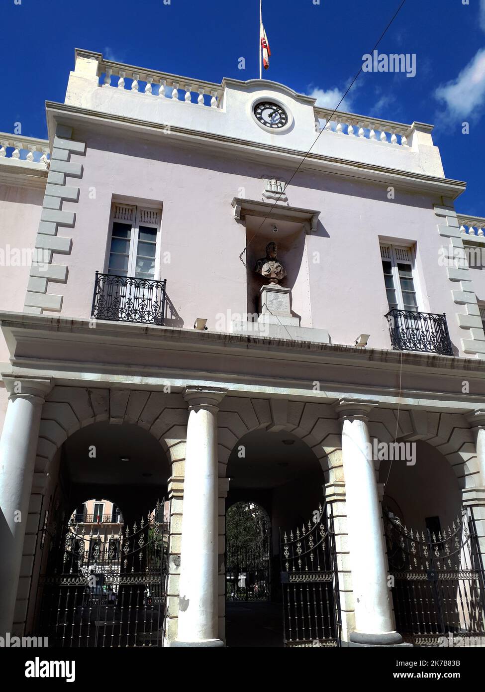The Parliament Building on the Rock of Gibraltar Stock Photo - Alamy