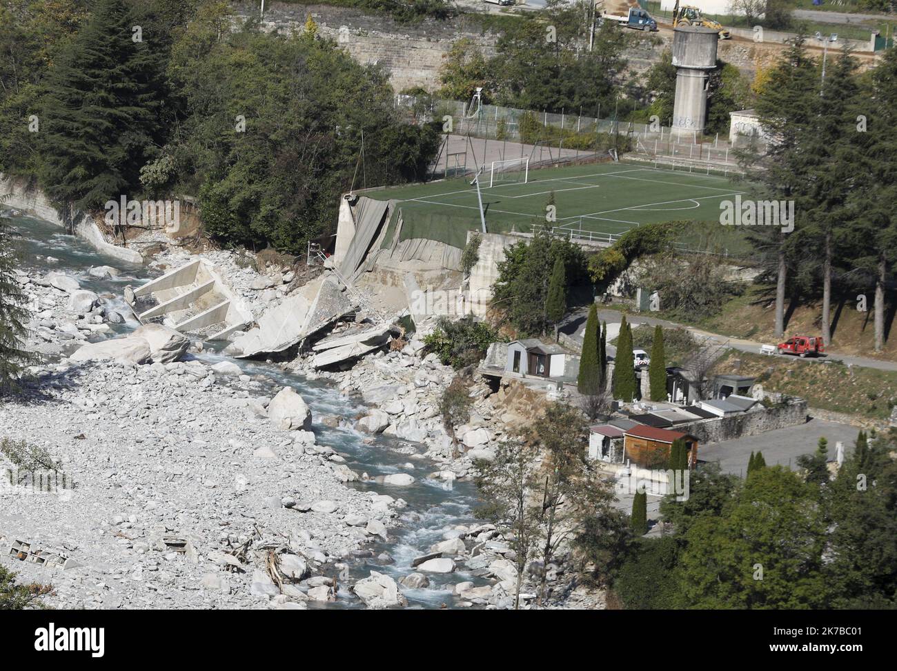 ©PHOTOPQR/NICE MATIN/Dylan Meiffret ; Saint-Dalmas de Tende ; 10/10 ...